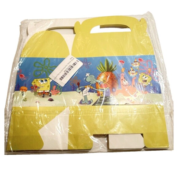 Unbranded | Party Supplies | Spongebob Squarepants Party Favor Boxes Pc ...
